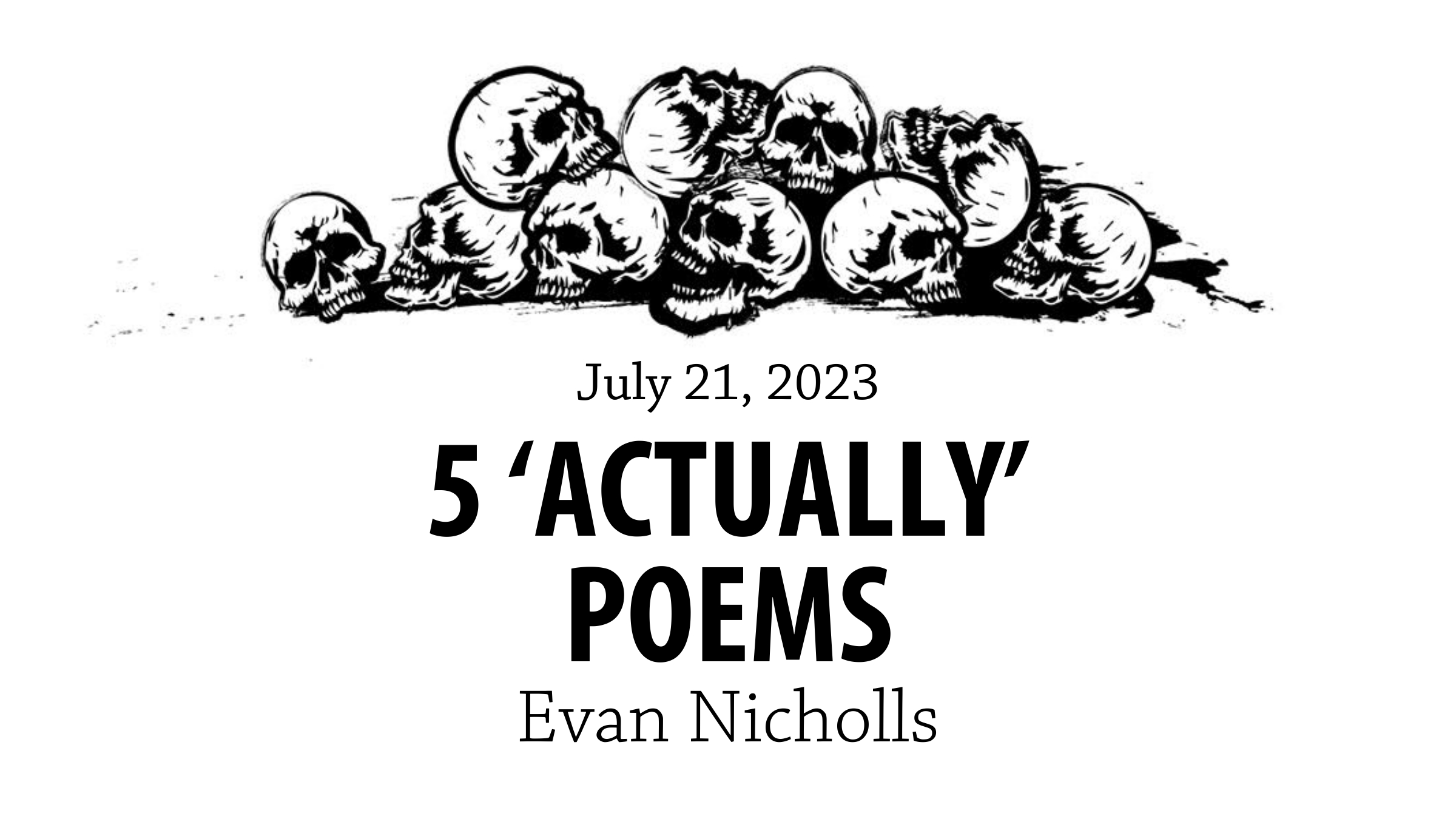 HAD 5 Actually Poems had-5-actually-poems