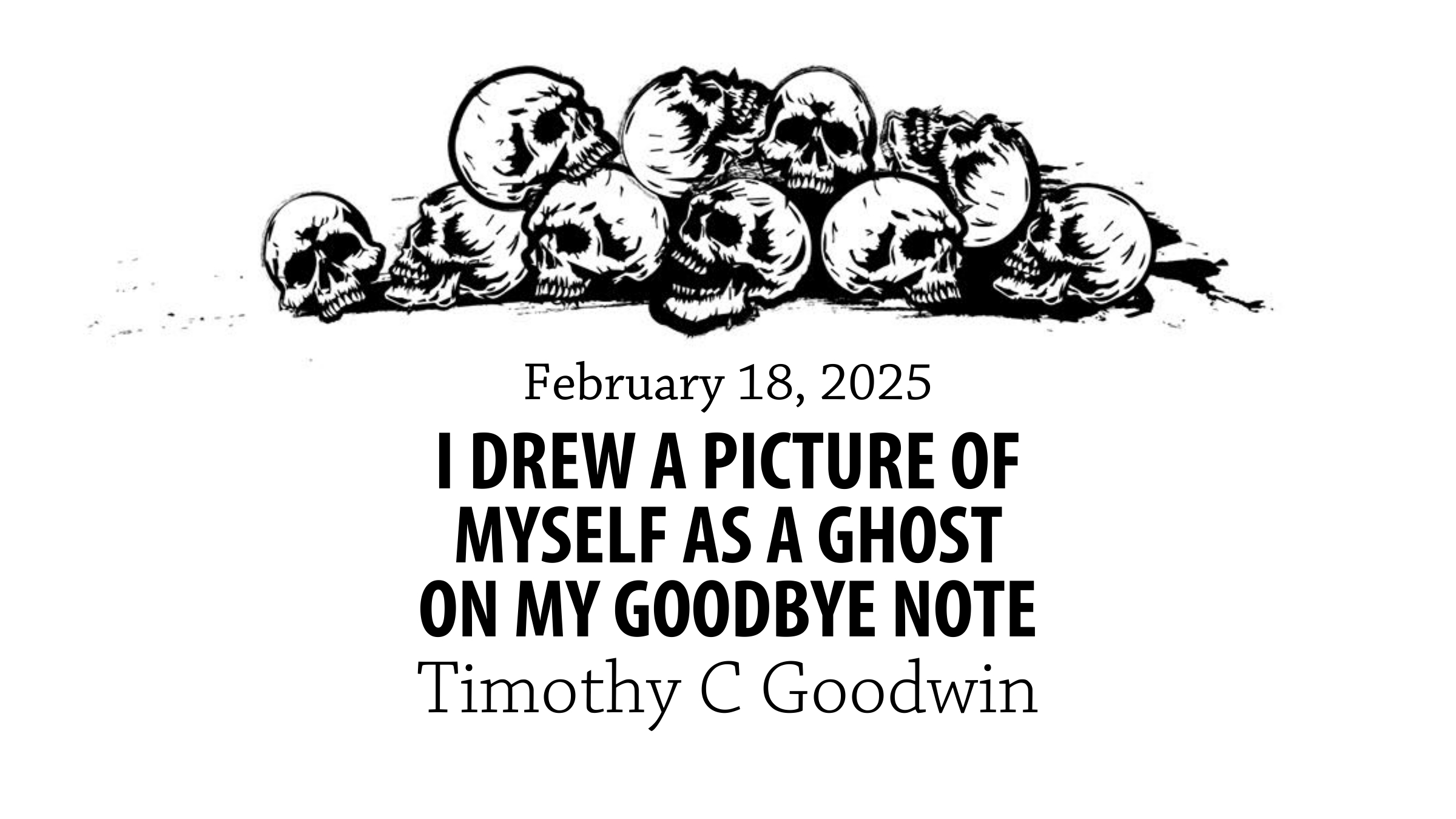 HAD :: I Drew A Picture Of Myself As A Ghost On My Goodbye Note by ...