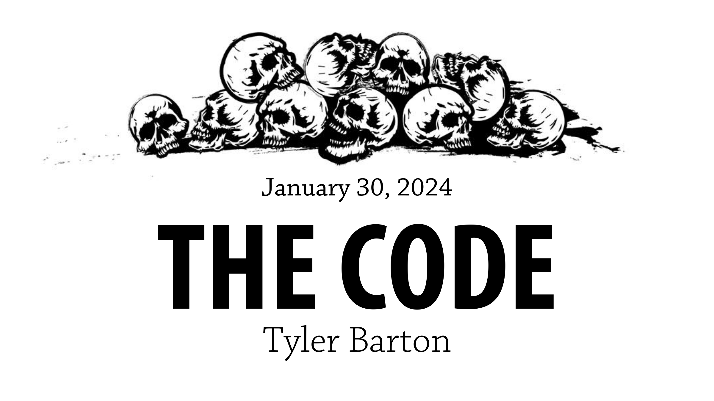 HAD :: The Code by Tyler Barton